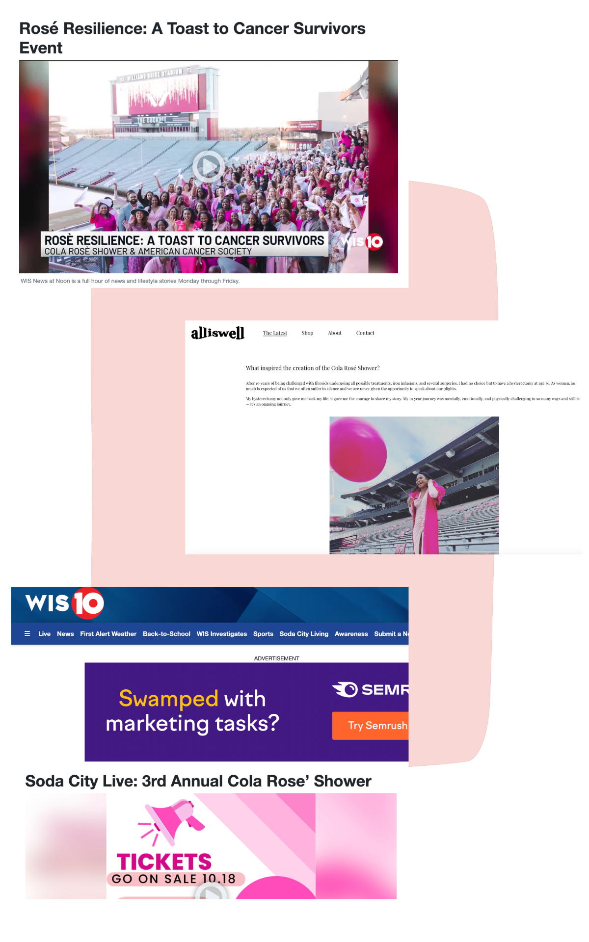 Home - Cola Rosé Shower